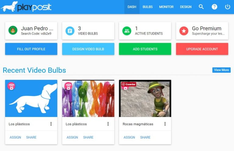 Playposit, aumenta el "engagement" de tus alumnos con vídeos ...