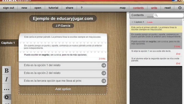 Inklewriter: como escribir historias interactivas - Educar y jugar